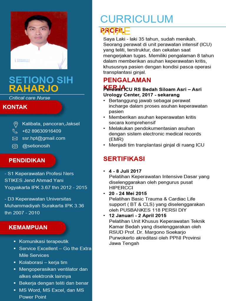 Contoh CV Dina | PDF
