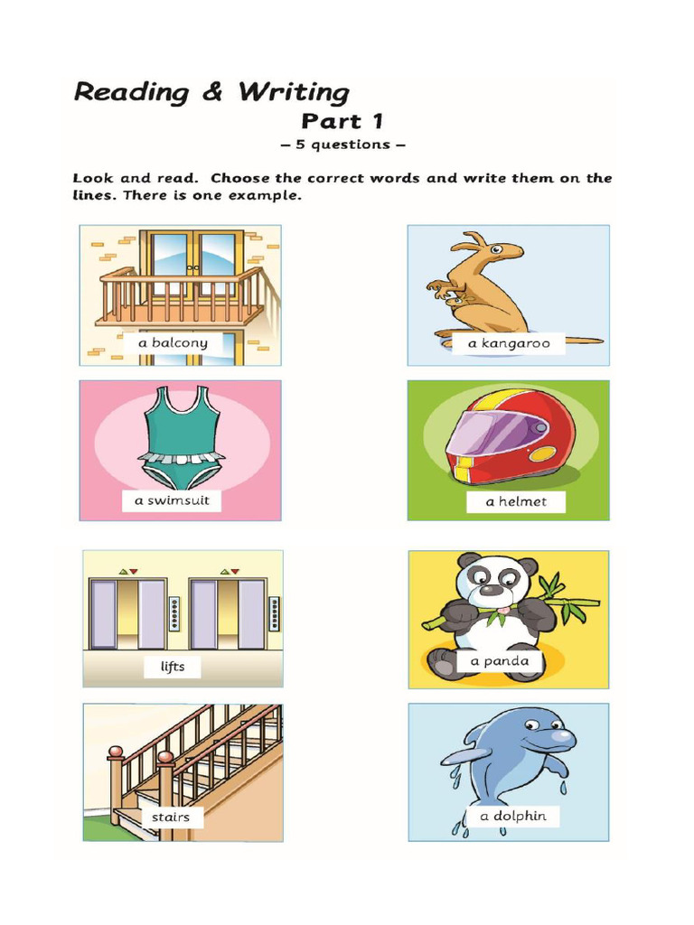 Movers - Test 2 | PDF