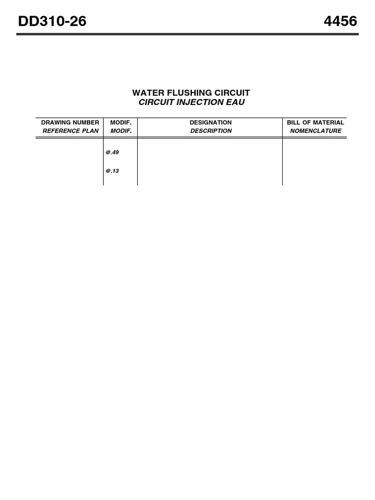 S12 Water Flushing Circuit | PDF | Plumbing | Equipment