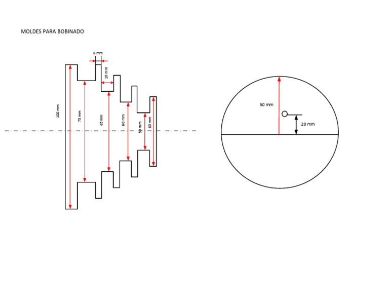 Moldes para Bobinado en Madera | PDF