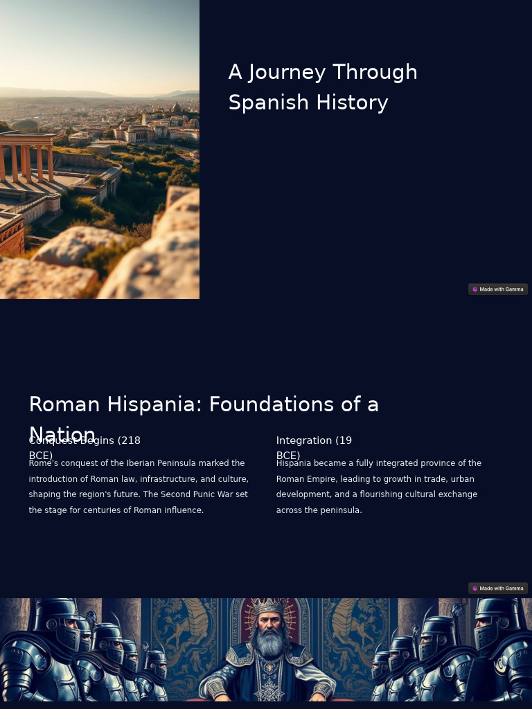 A Journey Through Spanish History | PDF | Spain | Al Andalus