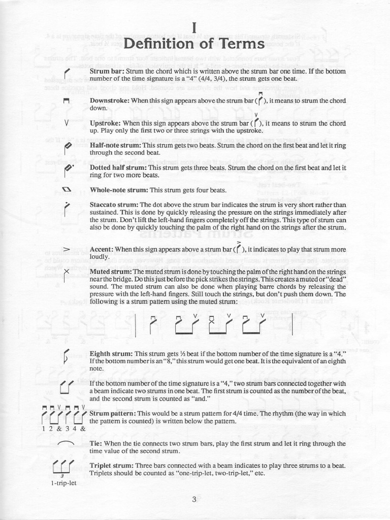Strum Patterns | PDF
