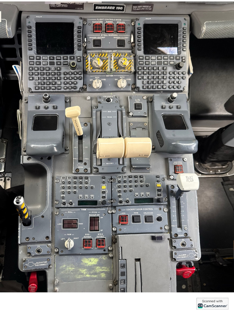 Center Panel EMB-190 | PDF