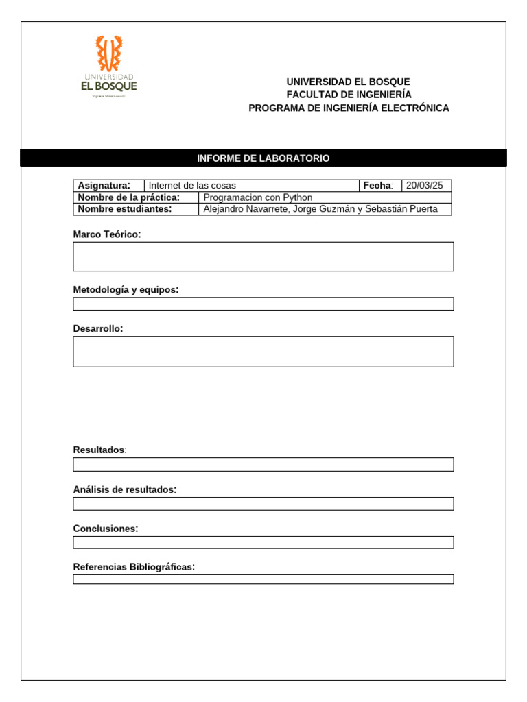 Formato Informe de Laboratorio v2 1 | PDF