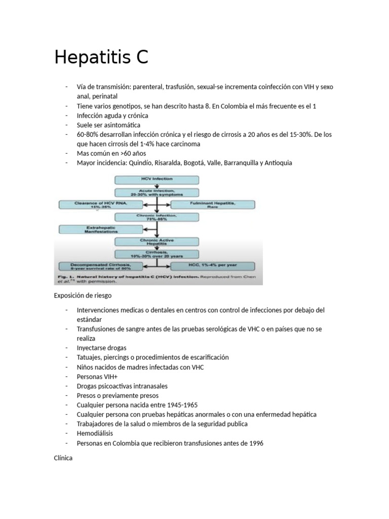 Hepatitis C | PDF | Virus de la hepatitis C | Hepatitis C