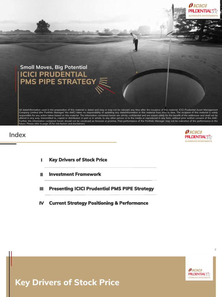 Icici Pru Pms Pipe Strategy Presentation December 2024 | PDF | Price ...