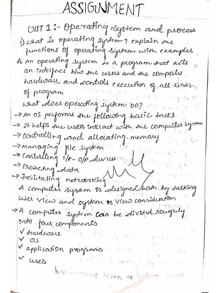 Os Assignment | PDF
