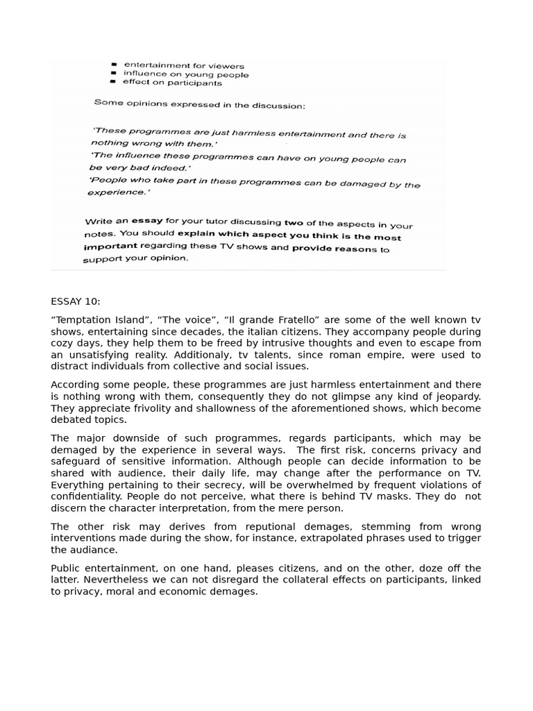 ESSAY Example To Pass c1 of English | PDF