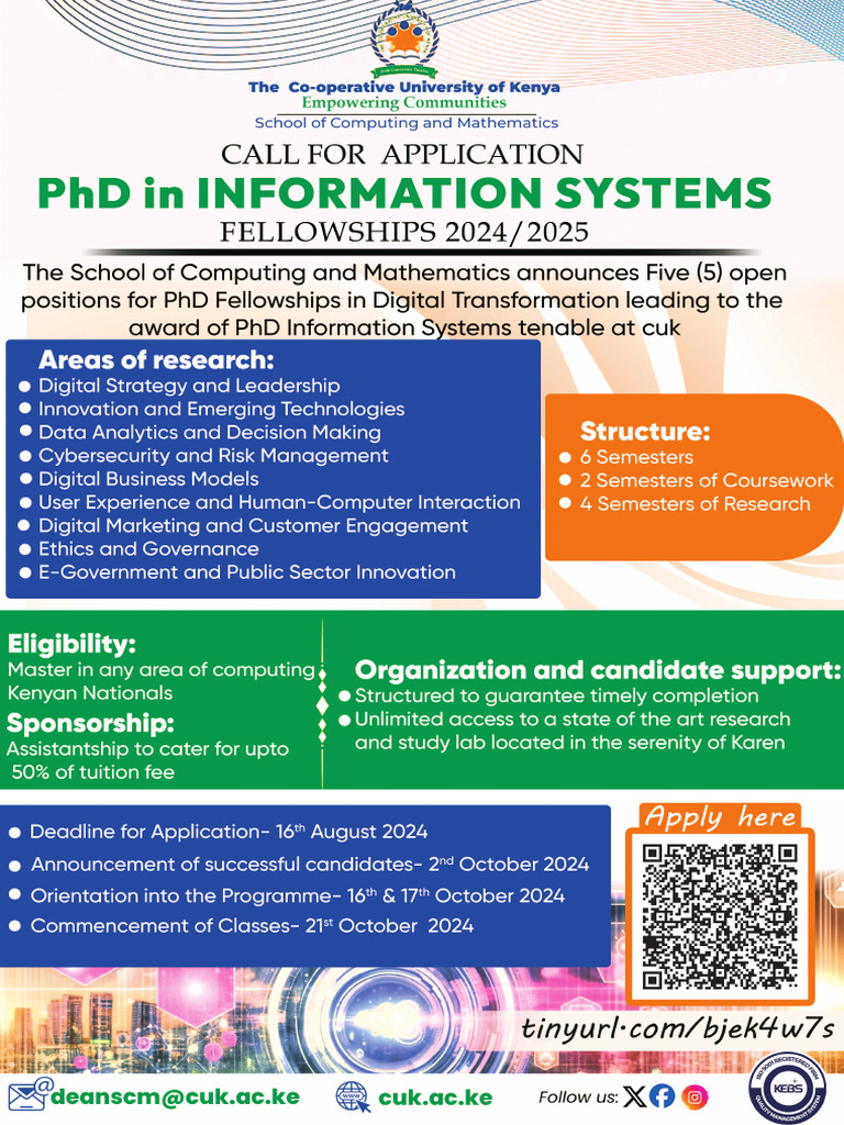 Call For Application (PHD) | PDF
