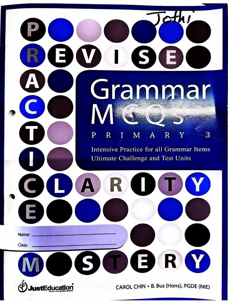 00P3 Answers Just Education & Contents Grammer | PDF