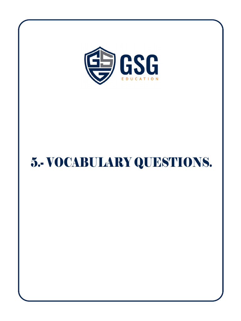 Reading - Vocabulary Questions (20250331 - 190616) | PDF | Fine Art ...