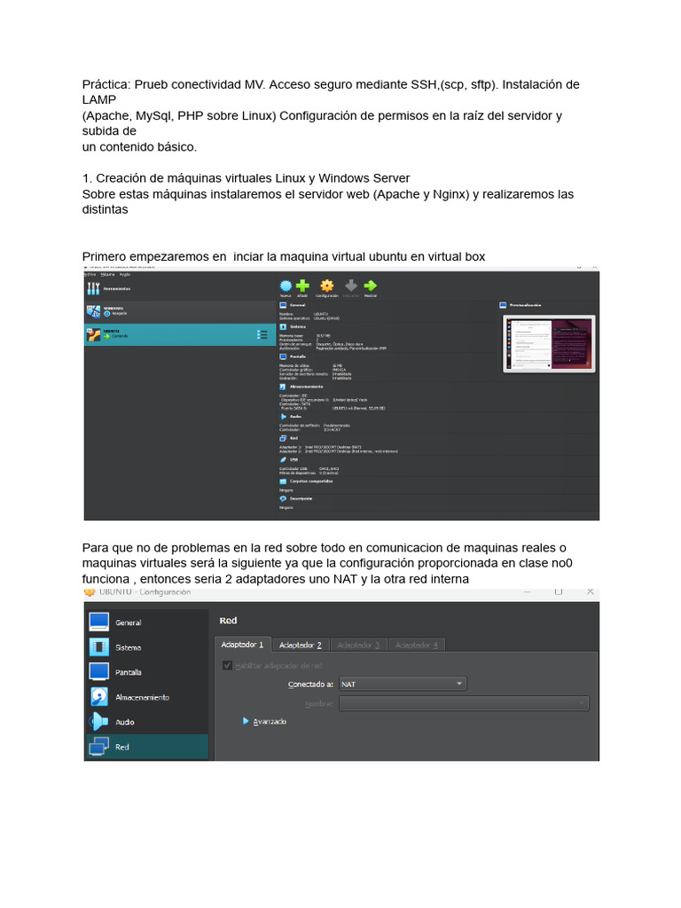 Ejercicios Apache (1) | PDF | Servidor HTTP Apache | Mi sql
