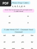 SATPIN Phonics Practice Worksheet | PDF
