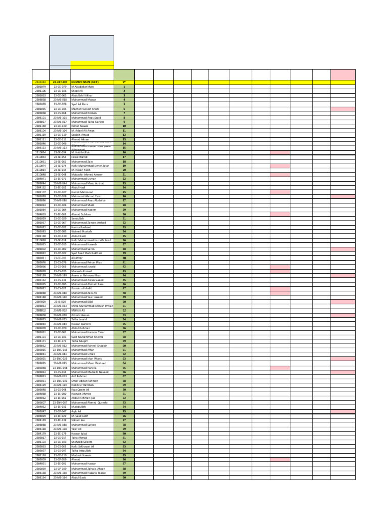 JBH Hall Mess Bill Mar 2025 01-04-25 MC | PDF