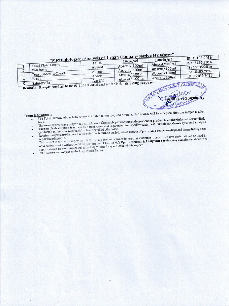 Urban Company Native M2 2 | PDF