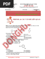 ÔN TẬP CHƯƠNG 4 -Hidrocacbon Đáp Án | PDF