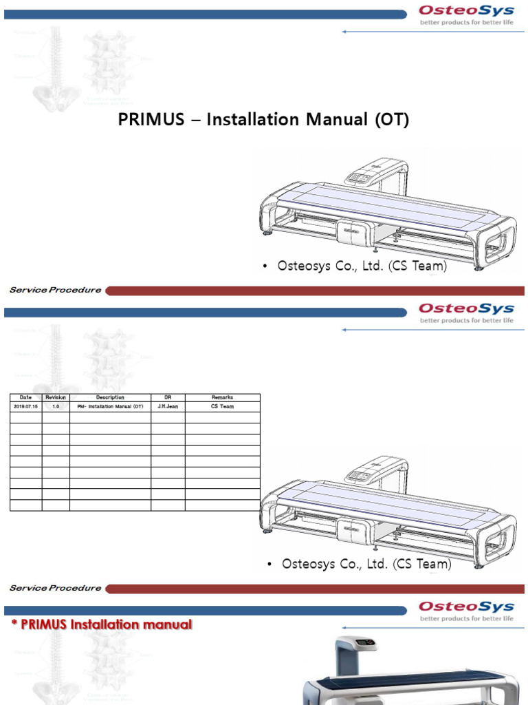 PRIMUS Installation Manual Overview | PDF | Manufactured Goods