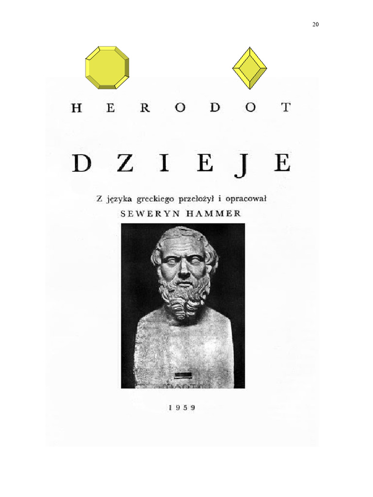 Herodot - Dzieje Przeł . Seweryn Hammer | PDF