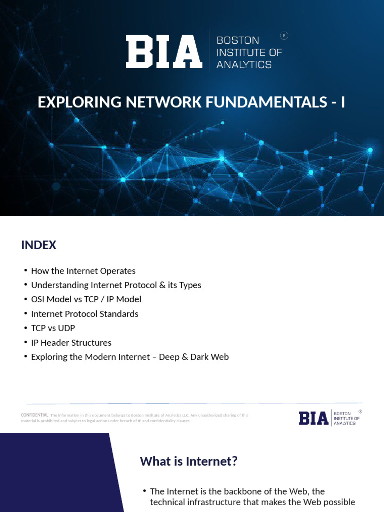 2-Exploring Network Fundamentals I | PDF | Internet Protocol Suite | Internet Protocols