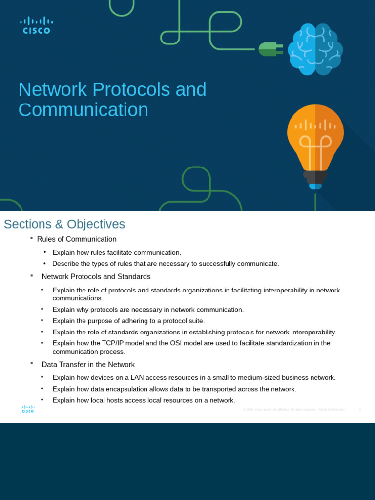 Chp1 Network Protocols and Communication | PDF | Computer Network ...