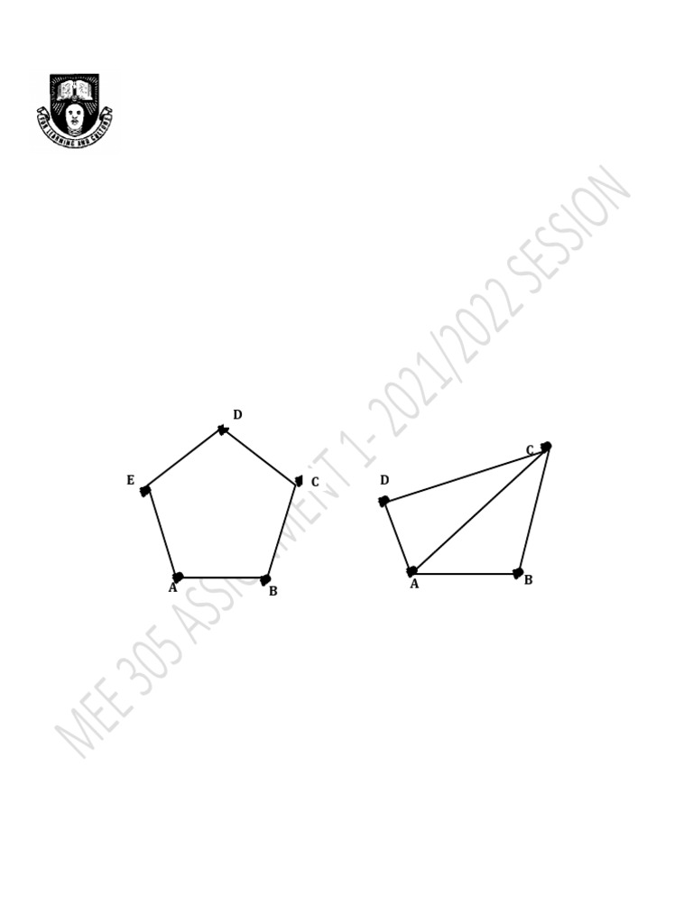 HW1. MEE 305 - Assignment 1 | PDF