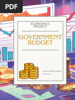Economics Project On Government Budget - Class 12 CBSE PDF | PDF