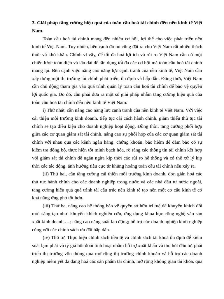 Phần III TCQT | PDF