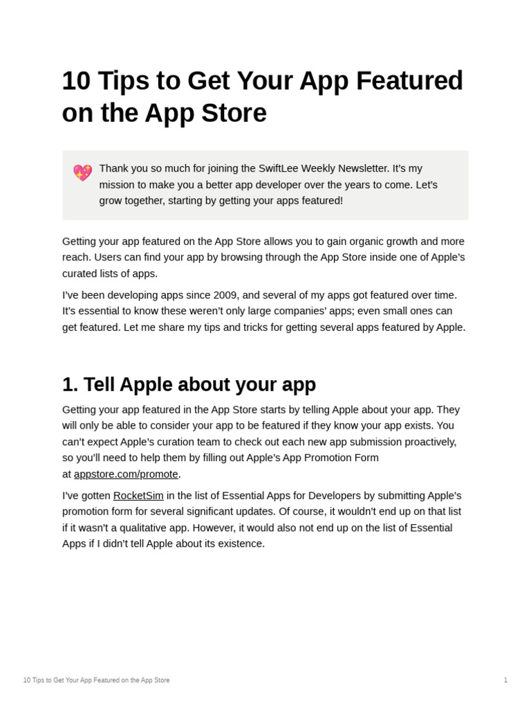 10_tips_app_featured_2024 | PDF | Mobile App | Apple Inc.