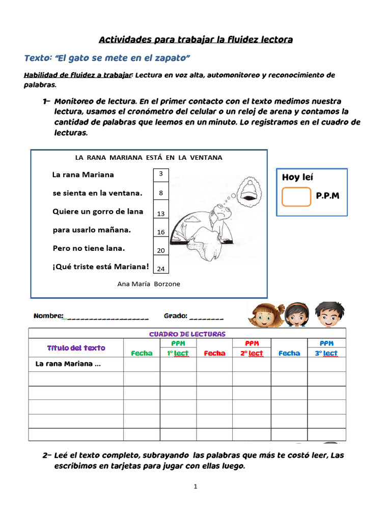 Secuencia Fluidez | PDF