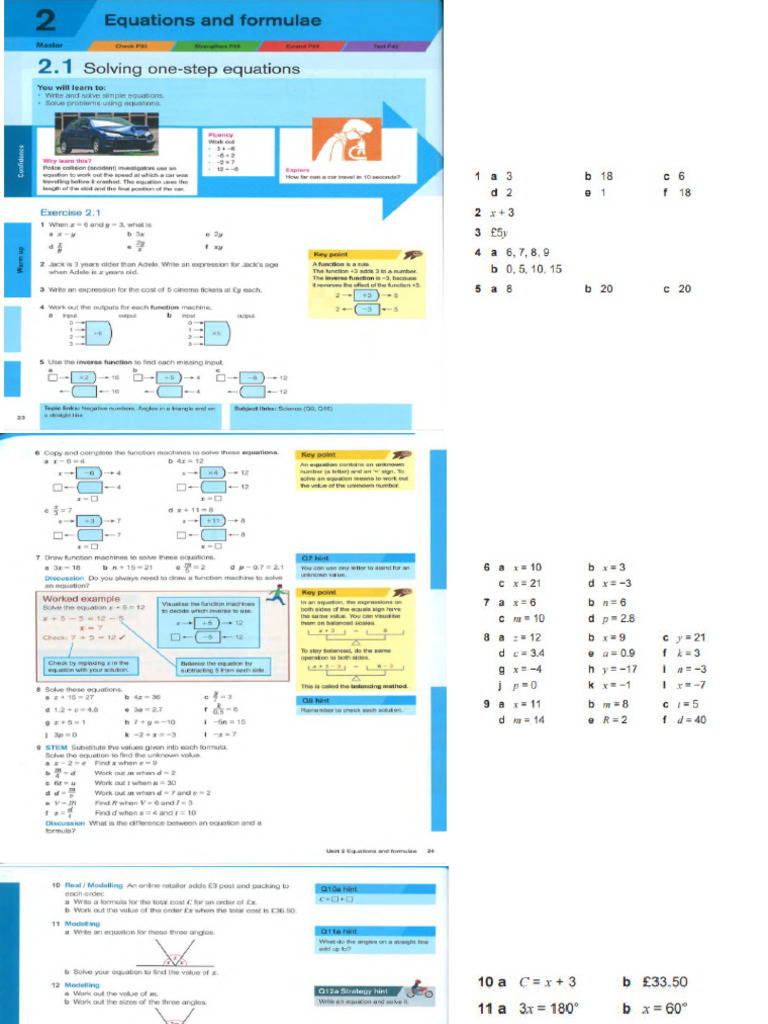 Chapter 2- Equation and Formulae | PDF
