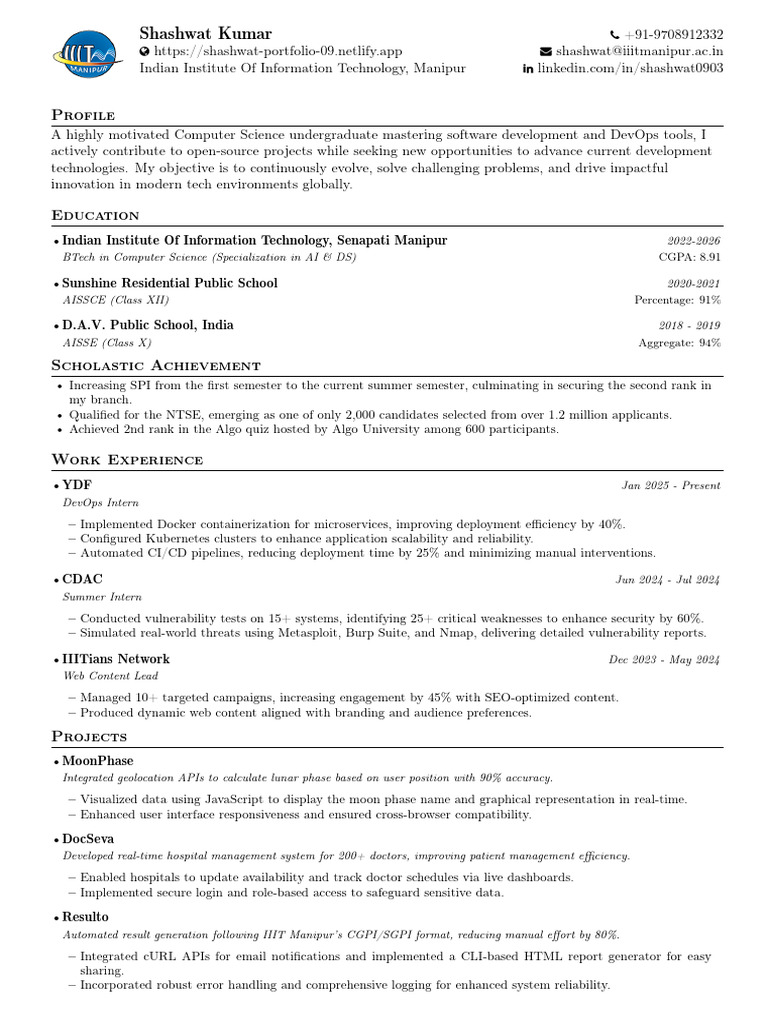 Shashwat_220103040 - Shashwat Kumar | PDF | Web Development | World Wide Web