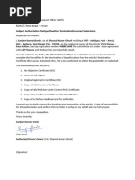 Self Declaration for Hypothecation Termination | PDF