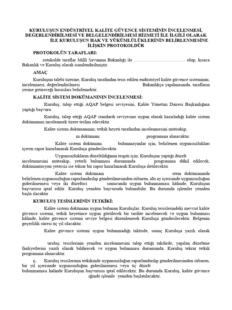 Aqap İnternet Protokol - Ek-5 | PDF