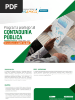 Plan de Estudios - Contaduría Pública | PDF | Contador | Contabilidad