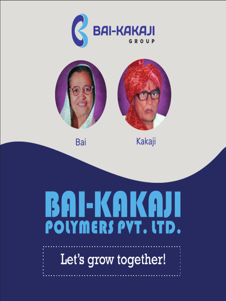 Bai Kakaji Polymers Product Overview | PDF | Soft Drink | Drink