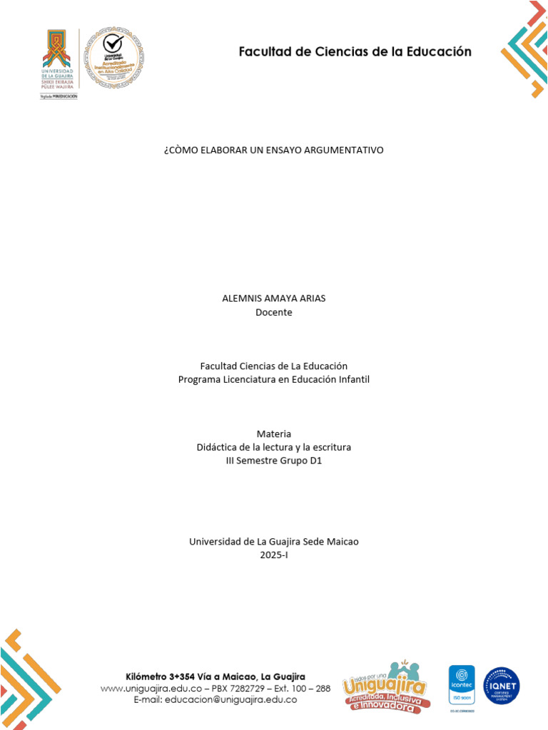 Pasos para Elaborar Un Ensayo | PDF | Ensayos