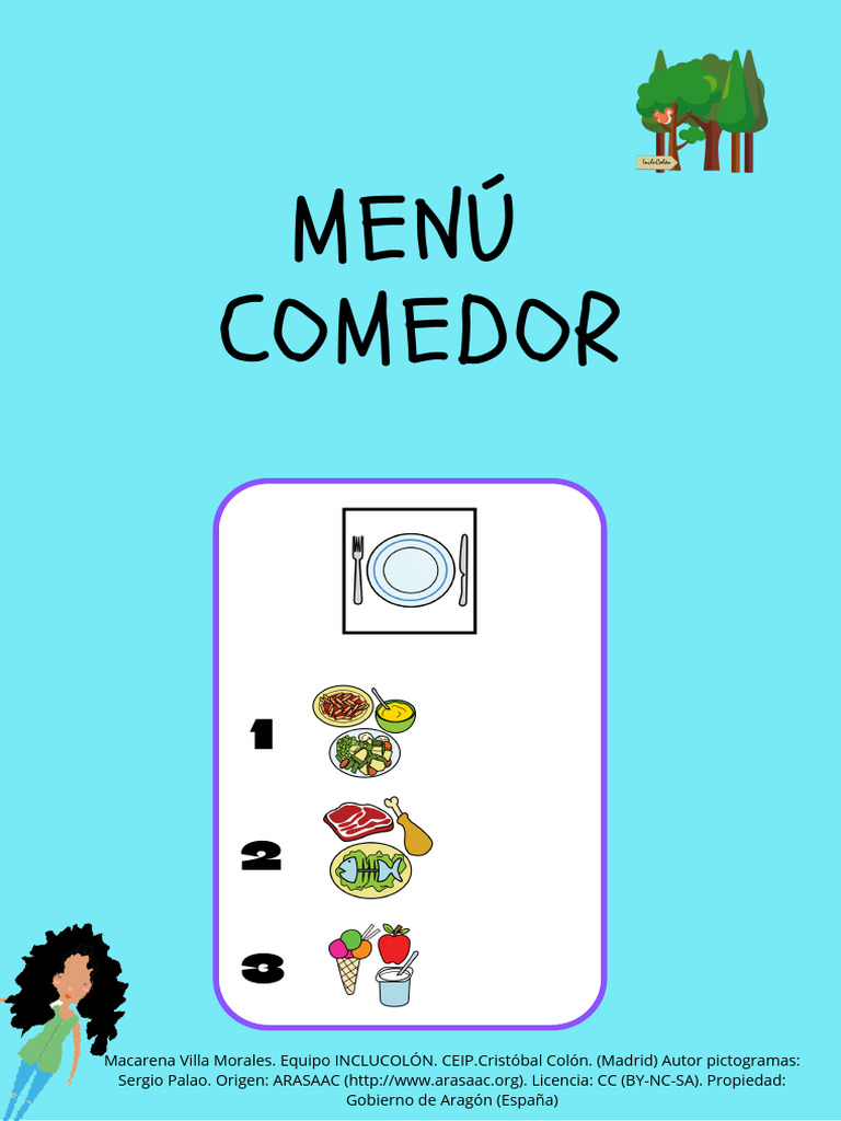 Menú Comedor | PDF | Cocina | Alimentos