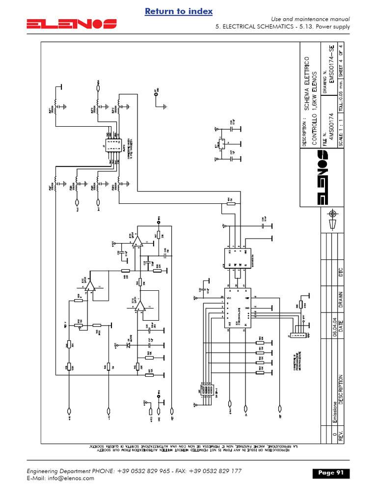 Electrical Schematics for Power Supply | PDF