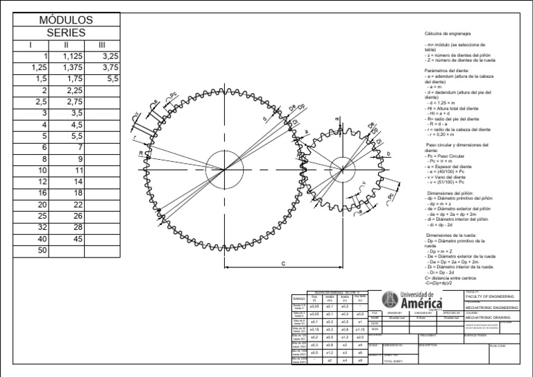Partes de Un Enganaje 12242119-Model | PDF | Engranaje | Ciencia de la ...