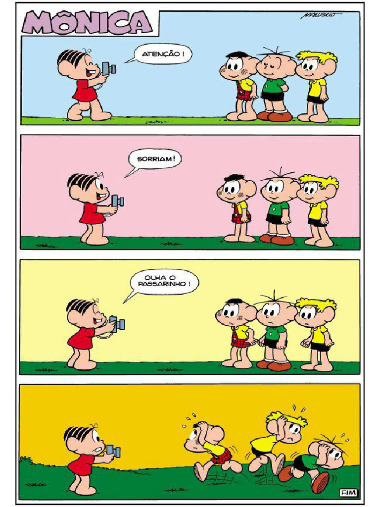 TIRINHAS Turma Da Mônica | PDF