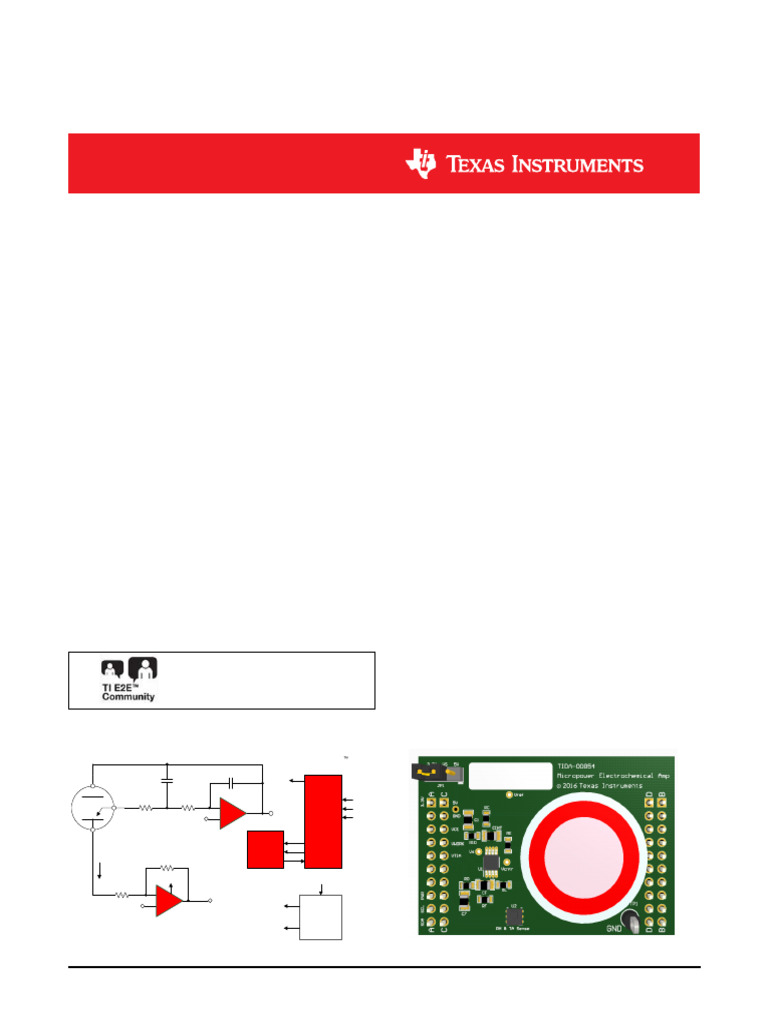 3 terminal electrochemcial sensor | PDF | Electrochemistry | Electricity