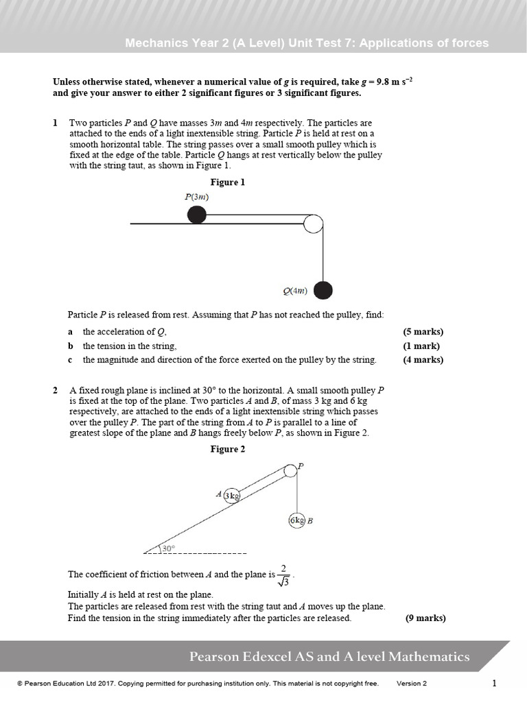 Applications of Forces | PDF | Force | Tension (Physics)