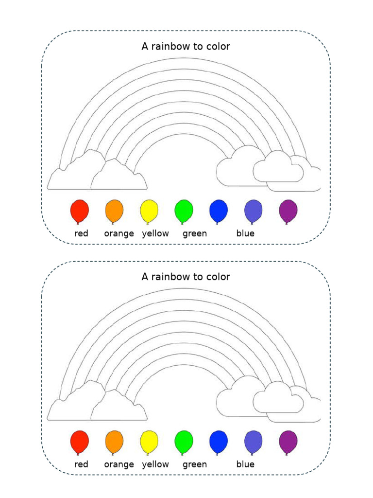 Material Recortable - Colours | PDF