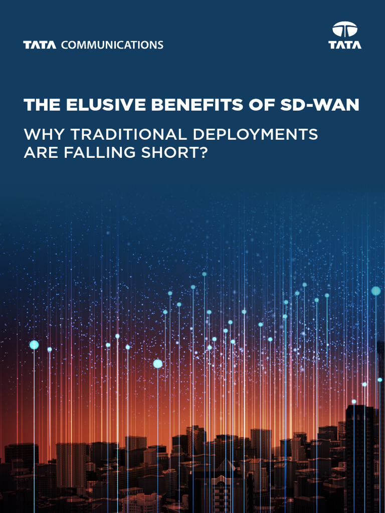Unlocking The Elusive Benefits of Sdwan | PDF | Computer Security | Security