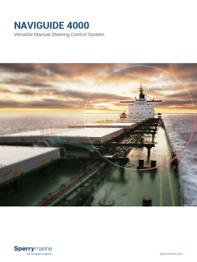 Sperrymarine Naviguide-4000 Brochure | PDF | Rudder | Steering