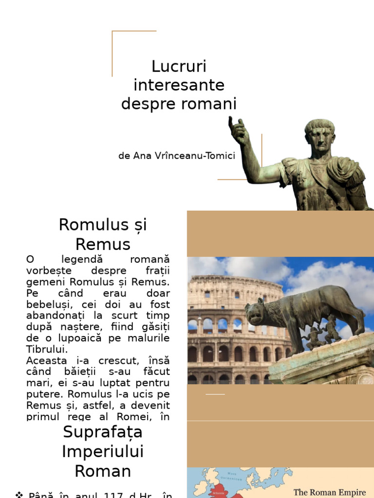 Ana - Lucruri Interesante Despre Romani | PDF