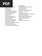 Class 11 PCB Syllabus Overview 2025 | PDF