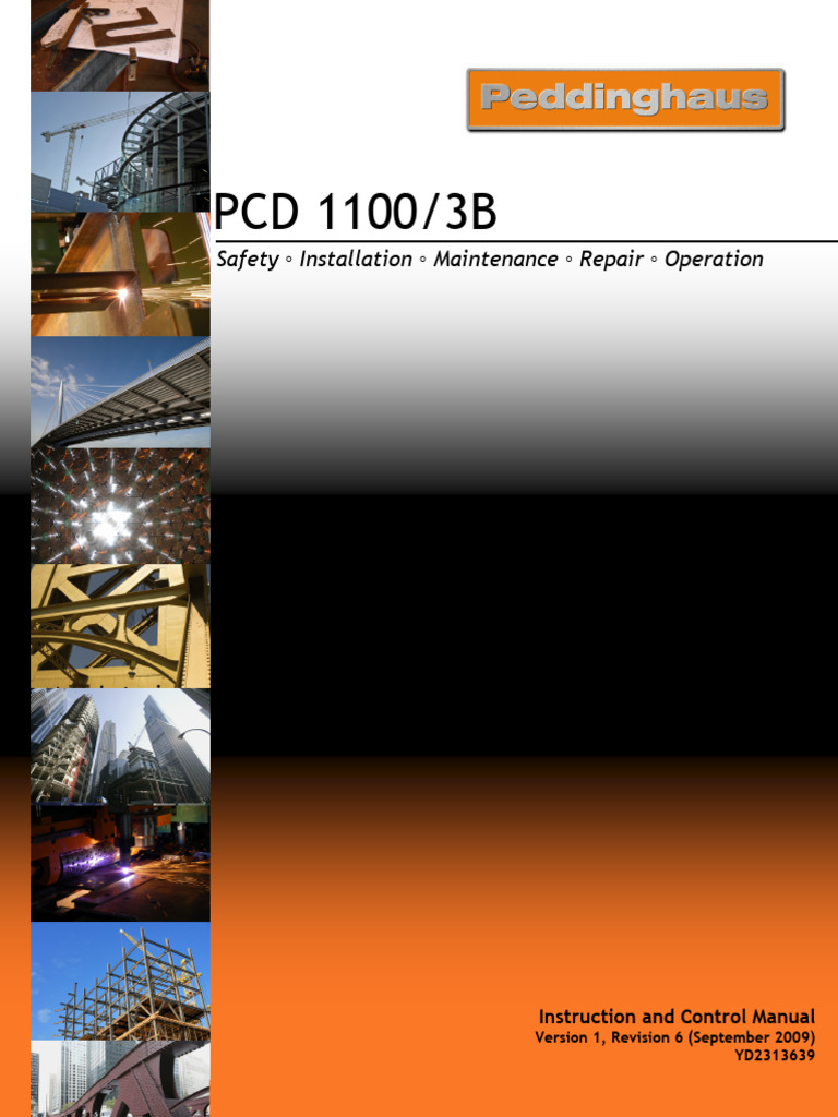 PCD 1100/3B Operation Manual | PDF