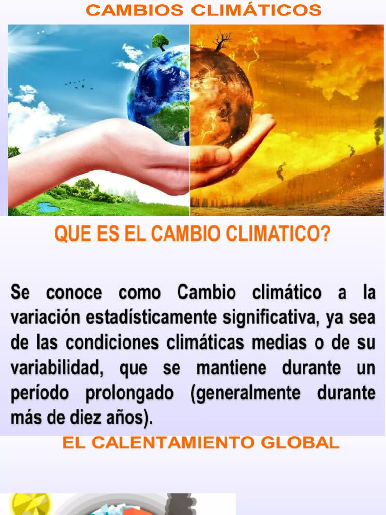Cambios Climaticos | PDF