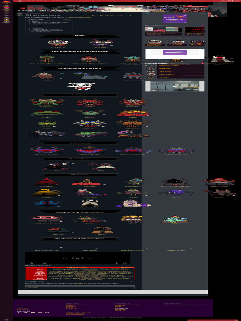 Characters Cult of the Lamb Wiki Fandom 2 | PDF